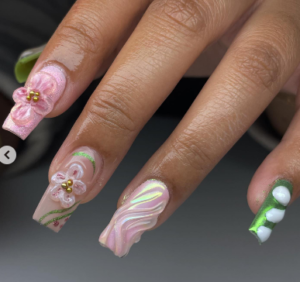 37 perfect 3D Nail designs that are incredibly stunning - withharmony &co