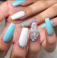 37 perfect 3D Nail designs that are incredibly stunning - withharmony &co