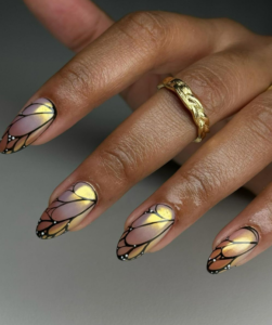 25 Most Beautiful Butterfly Nails that’ll Turn Heads - withharmony &co