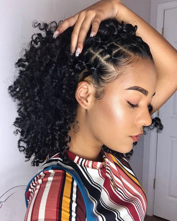 20 Beautiful rubberband hairstyles for Women - withharmony &co