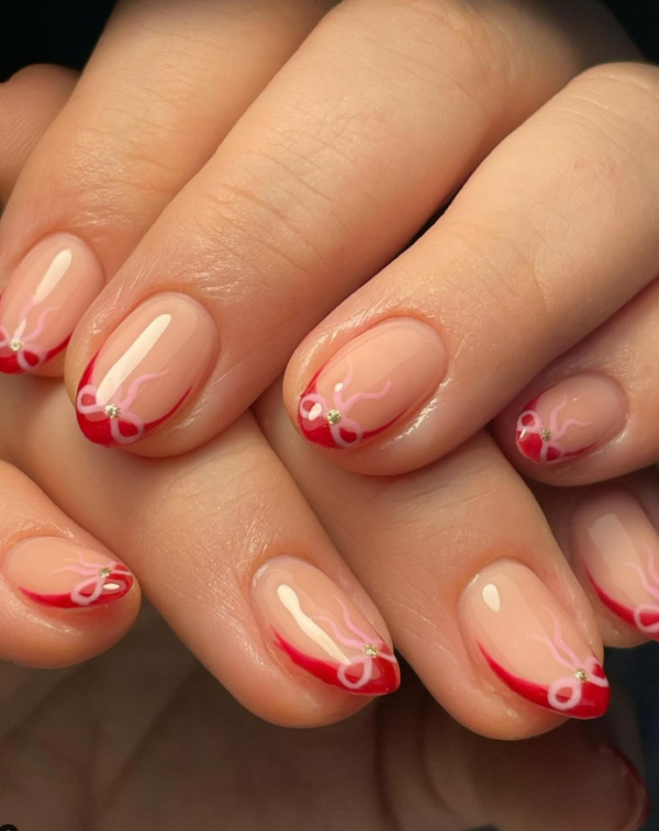 24 Beautiful French tips Nail Ideas to try - withharmony &co