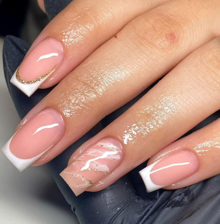 24 Beautiful French tips Nail Ideas to try - withharmony &co