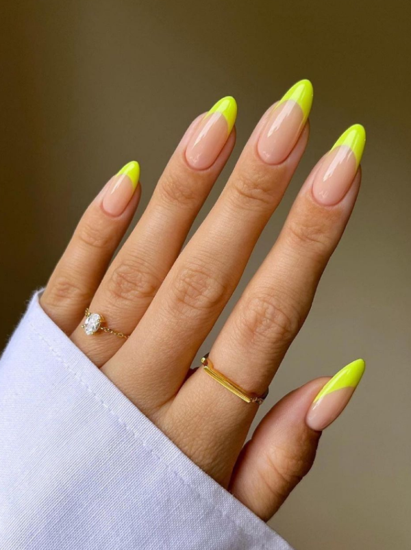 24 Beautiful French tips Nail Ideas to try - withharmony &co