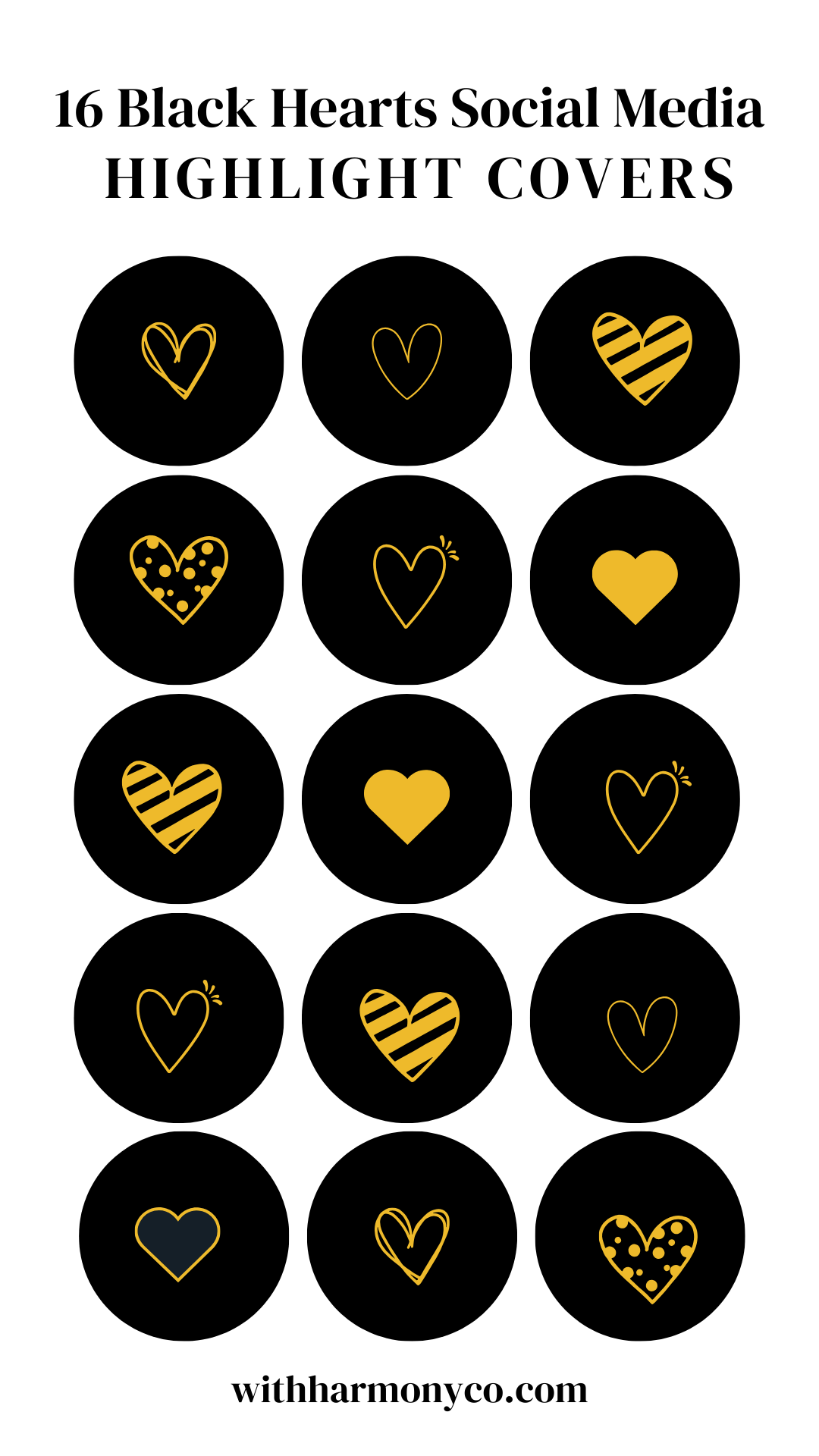 70+ Best Instagram Story Highlight covers - withharmony &co