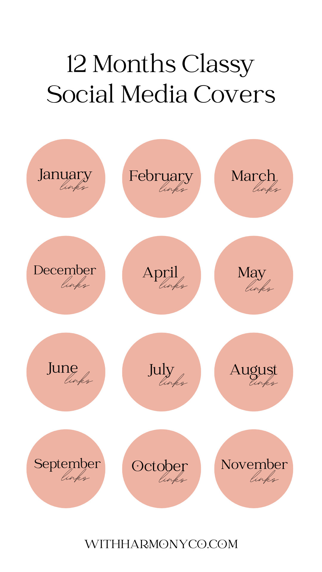 70+ Best Instagram Story Highlight covers - withharmony &co