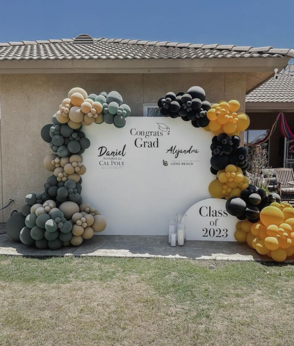 20 Graduation Party Backdrop Ideas - withharmony &co