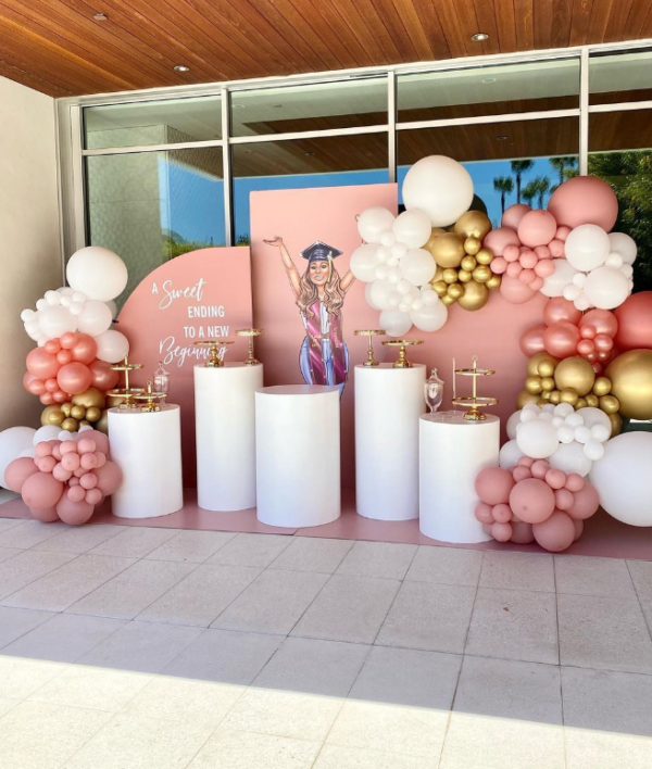 20 Graduation Party Backdrop Ideas - withharmony &co