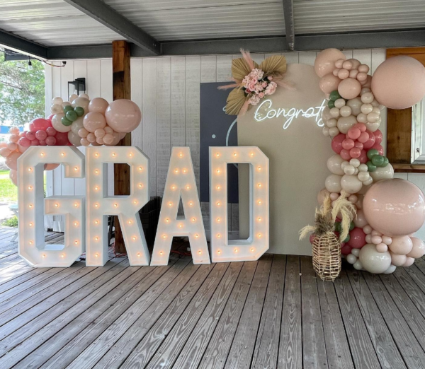 20 Graduation Party Backdrop Ideas - withharmony &co