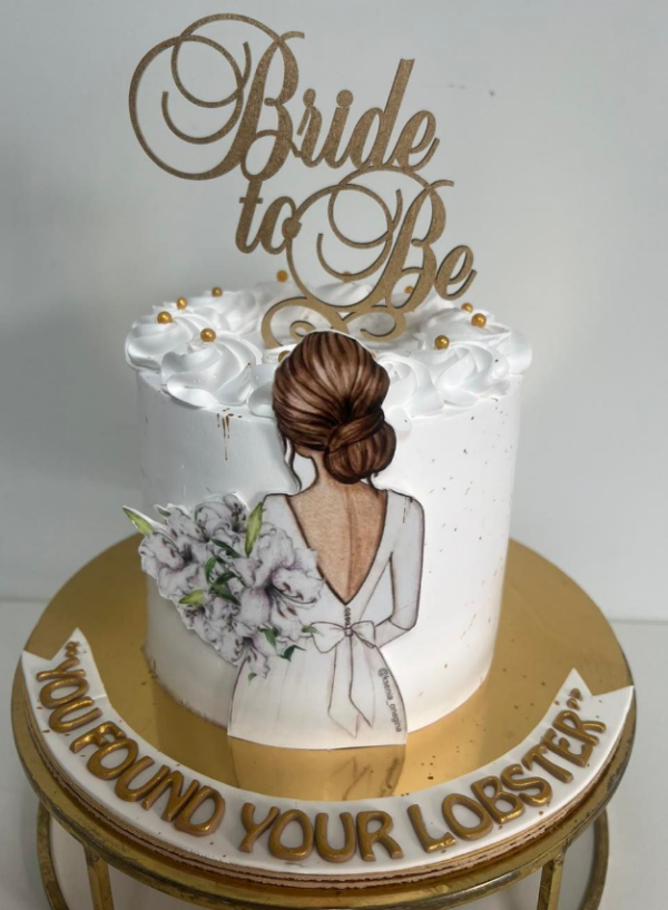 Here are top 20 Bridal shower cake ideas - withharmony &co