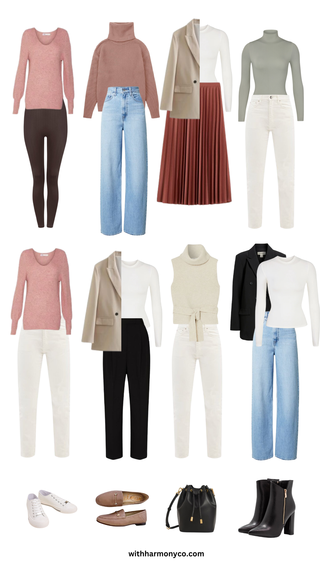 How to create a Soft Autumn Capsule Wardrobe - withharmony &co