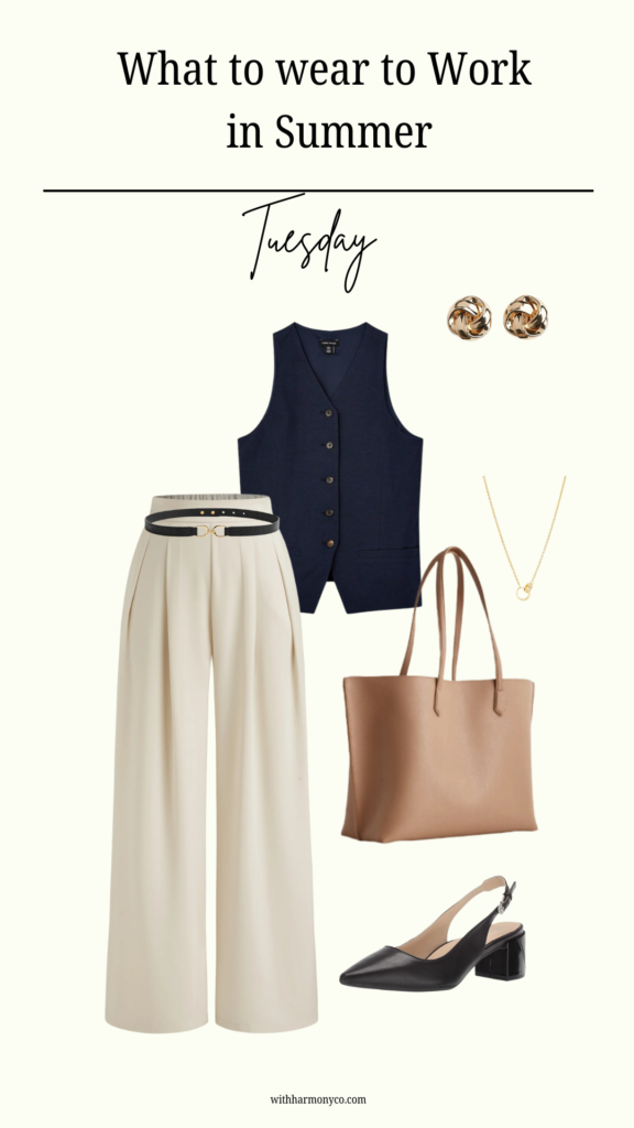 The Ultimate Summer work Capsule Wardrobe - withharmony &co