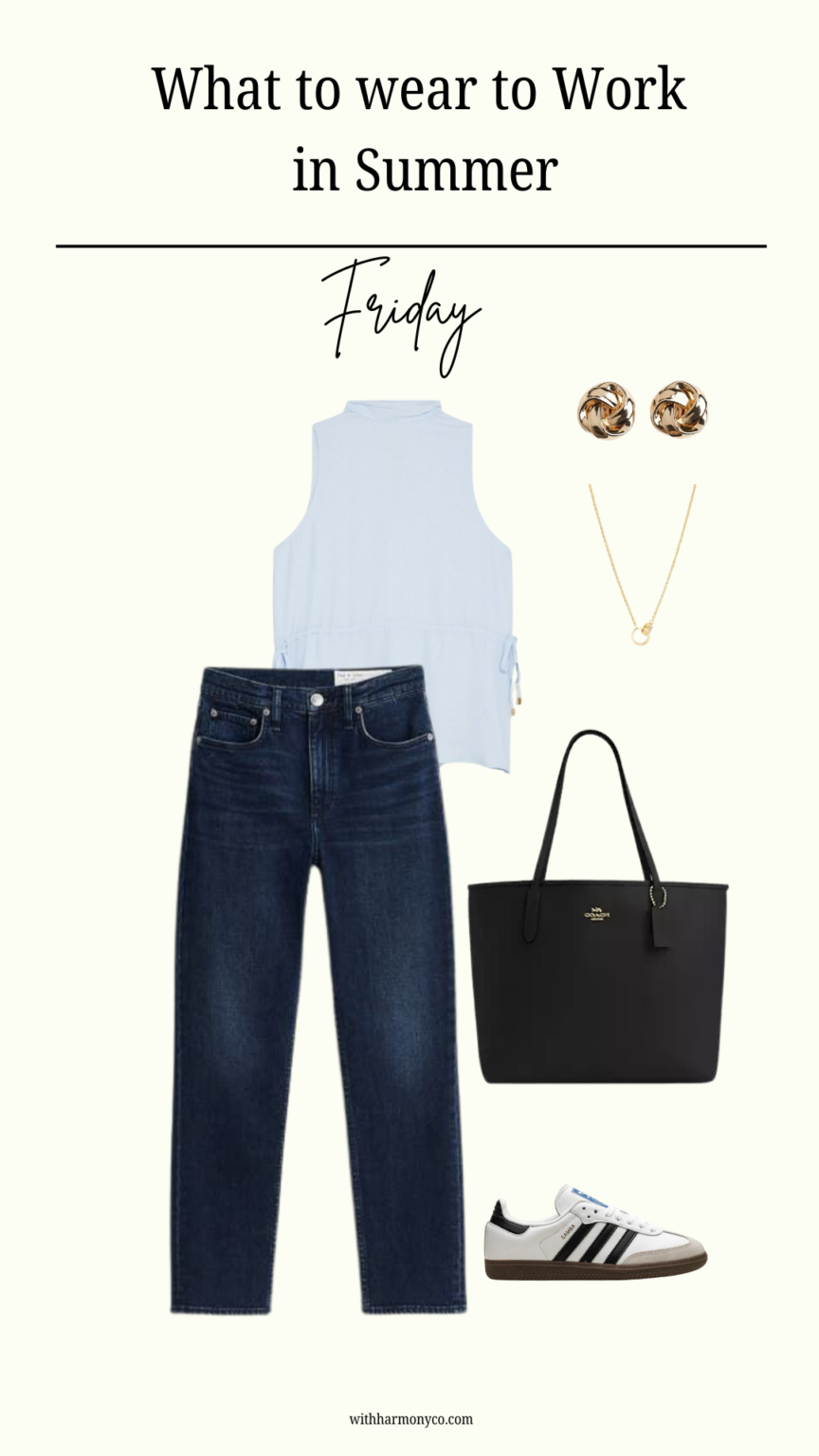 The Ultimate Summer work Capsule Wardrobe - withharmony &co