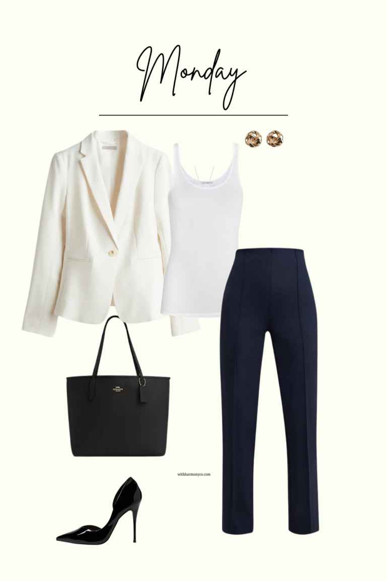 The Ultimate Summer work Capsule Wardrobe - withharmony &co